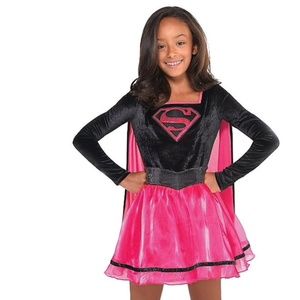 Spirit | Costumes | New Kids Girls Pink Dc Marvel Supergirl Dress ...